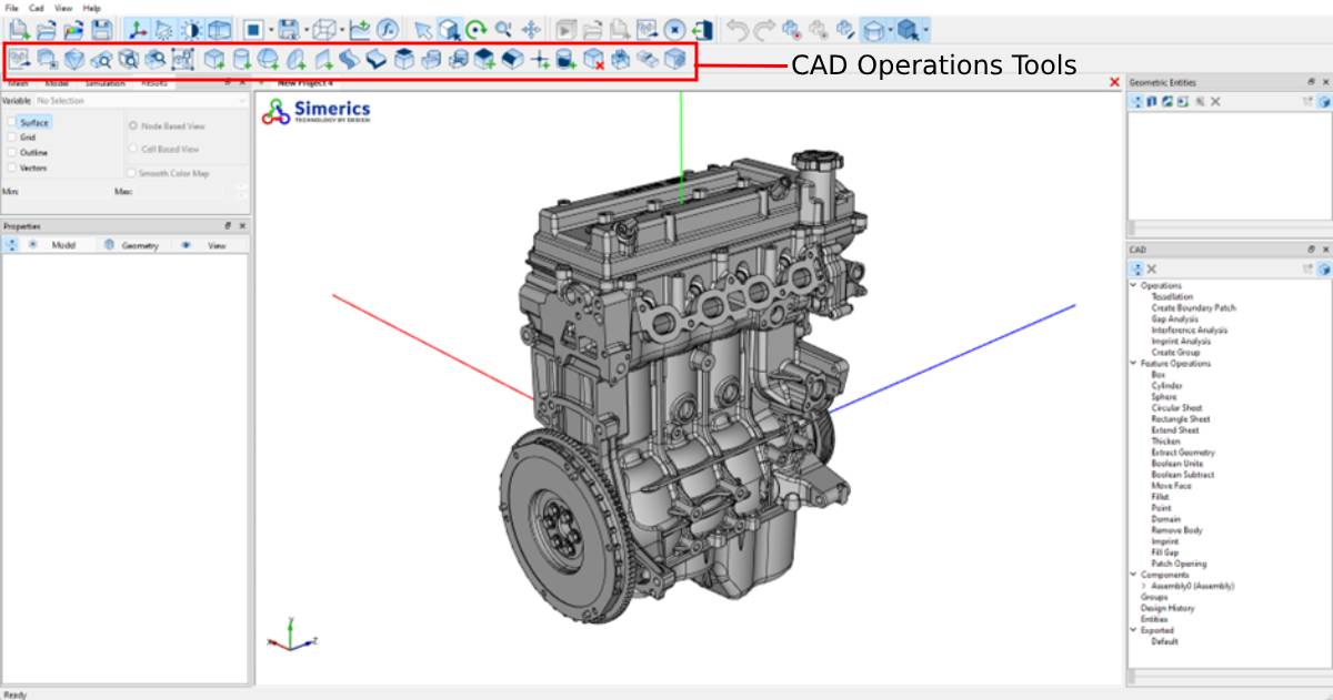 CAD Model Preparation in Simerics-MP+ | Simerics